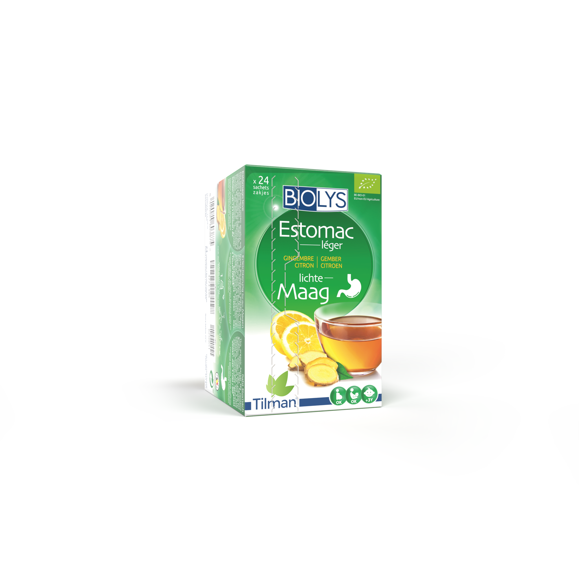 Tilman | Biolys Gingembre-Citron - Pour garder l’estomac léger