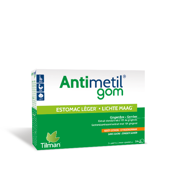 Tilman | Antimetil gom - Verlicht uw maag!