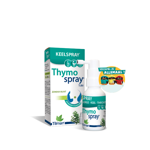 Tilman | Thymospray - Gedaan met die geïrriteerde keel!