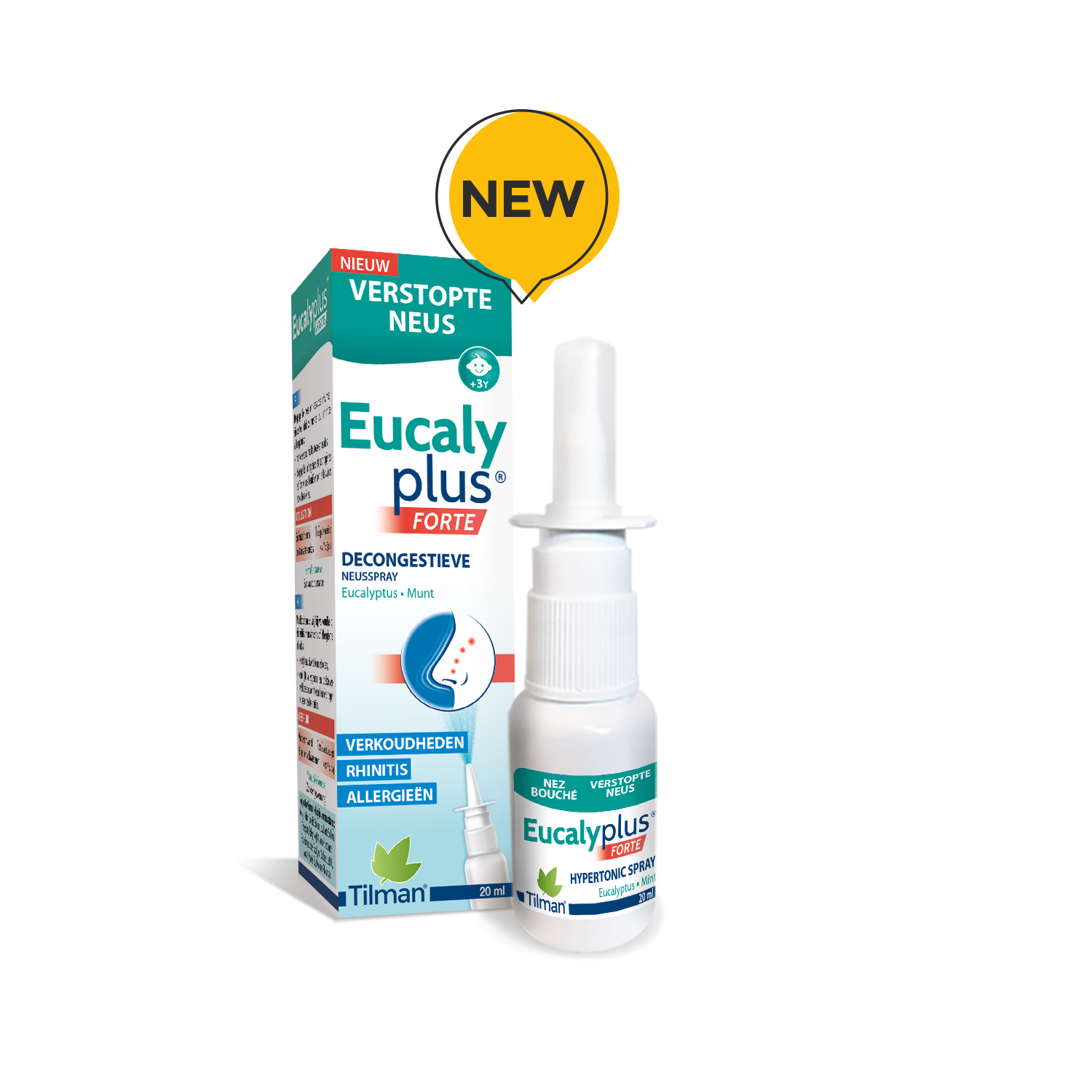 Tilman | Eucalyplus FORTE - Lost de verstopte neus op!